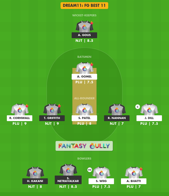 PLU vs NJT Dream11 Prediction, Match 17 - Fantasy Cricket tips, Teams, Head to Head, Central ...
