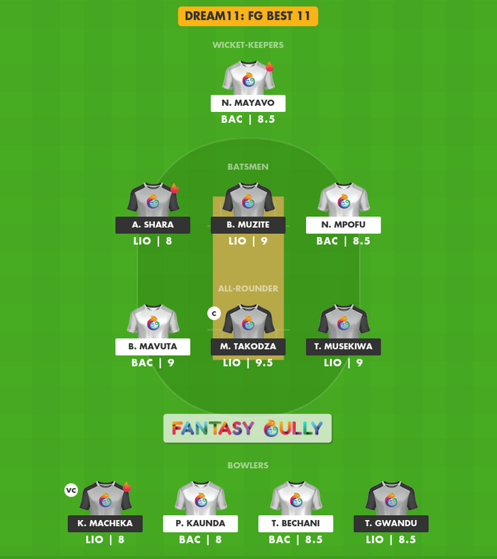 BAC vs LIO Dream11 Prediction, Match 26 - Fantasy Cricket tips, Teams ...