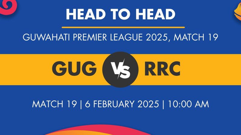 GUG vs RRC Player Stats for Match 19, GUG vs RRC Prediction Who Will ...