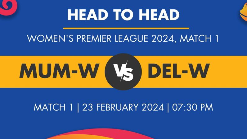 MUM-W vs DEL-W Player Stats for Match 1, MUM-W vs DEL-W Prediction Who Will Win Today's Women's ...