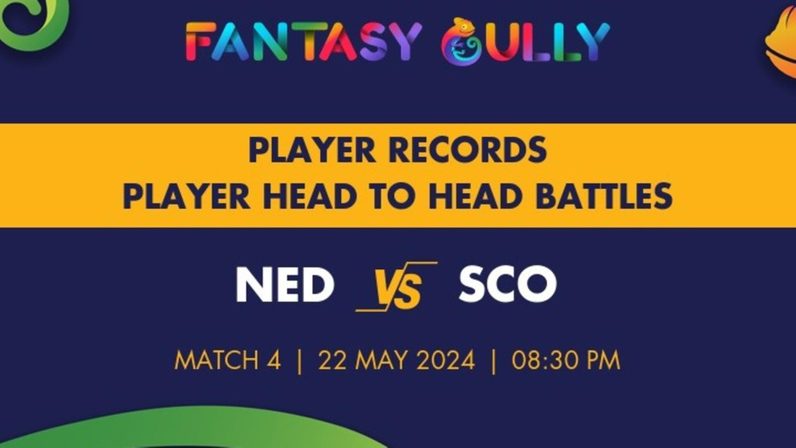 NED vs SCO player battle, player records and player head to head ...